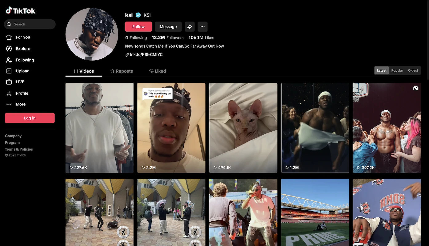 KSI Bio: Age, Family & Facts - My Framer Site
