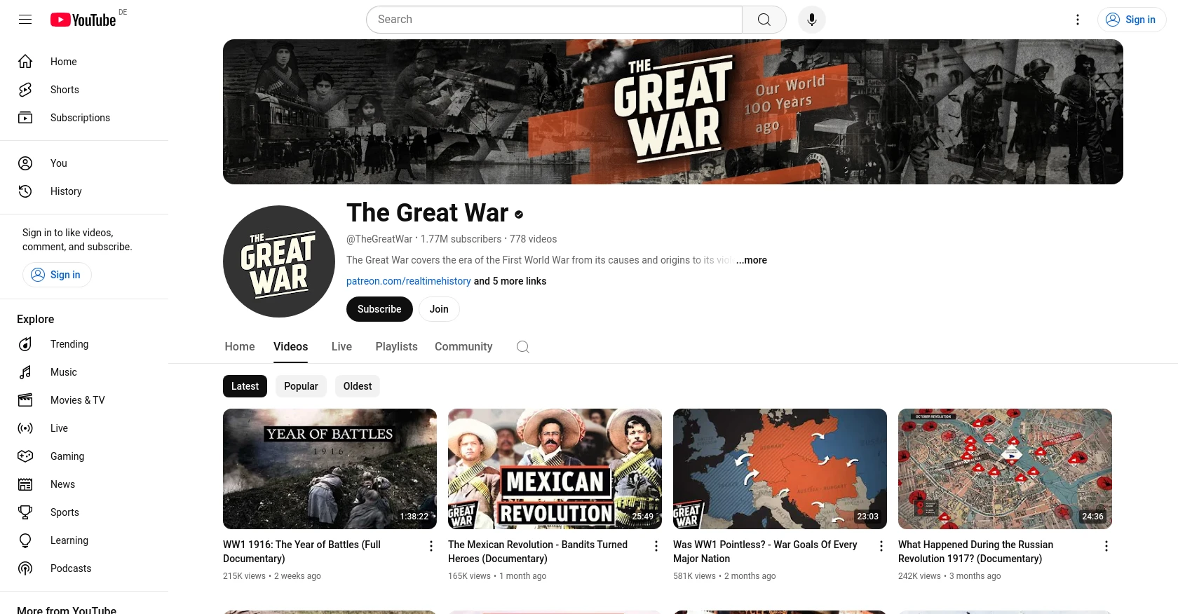 Top 10 History Youtubers to Watch in 2025 - My Framer Site