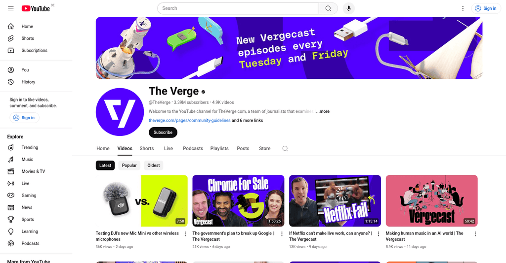 Top 10 Tech Review Youtubers to Watch in 2025 - My Framer Site