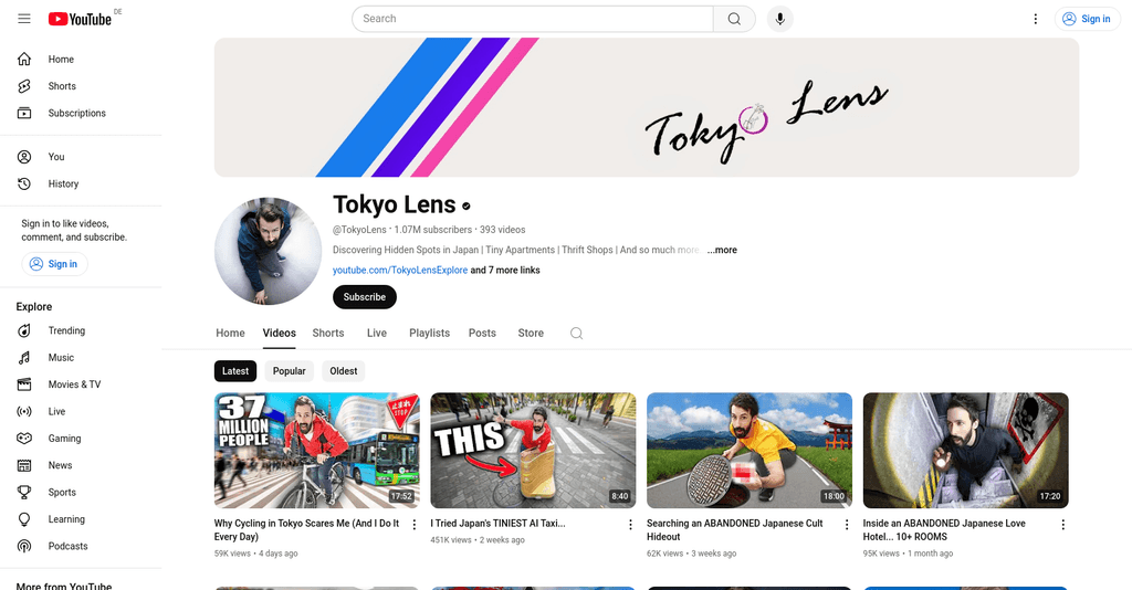 Top 10 Japanese Lifestyle Youtubers to Watch in 2025 - My Framer Site