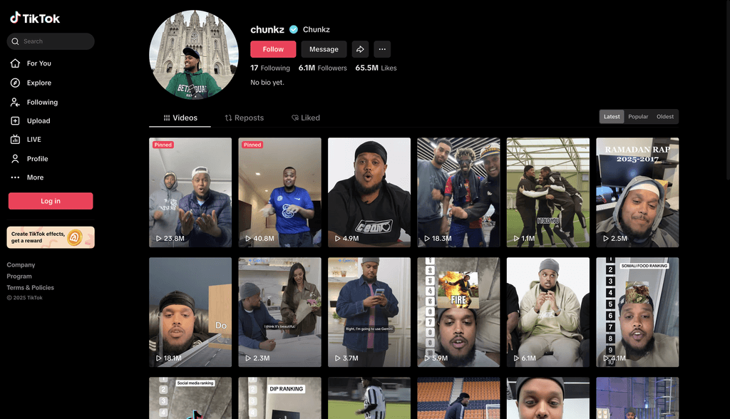 Chunkz Bio: Age, Family & Facts - My Framer Site