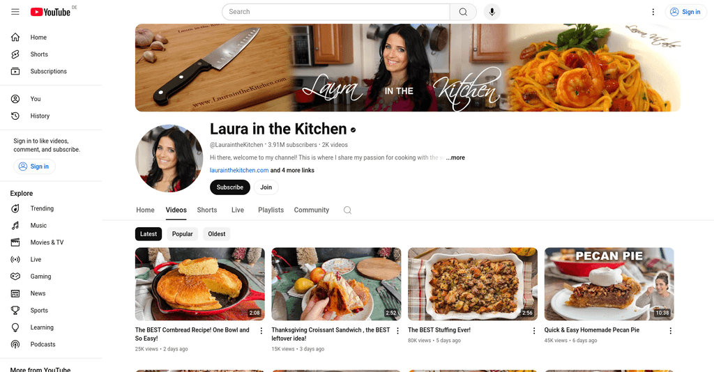 Top 10 Canadian Food Youtubers to Watch in 2025 - My Framer Site