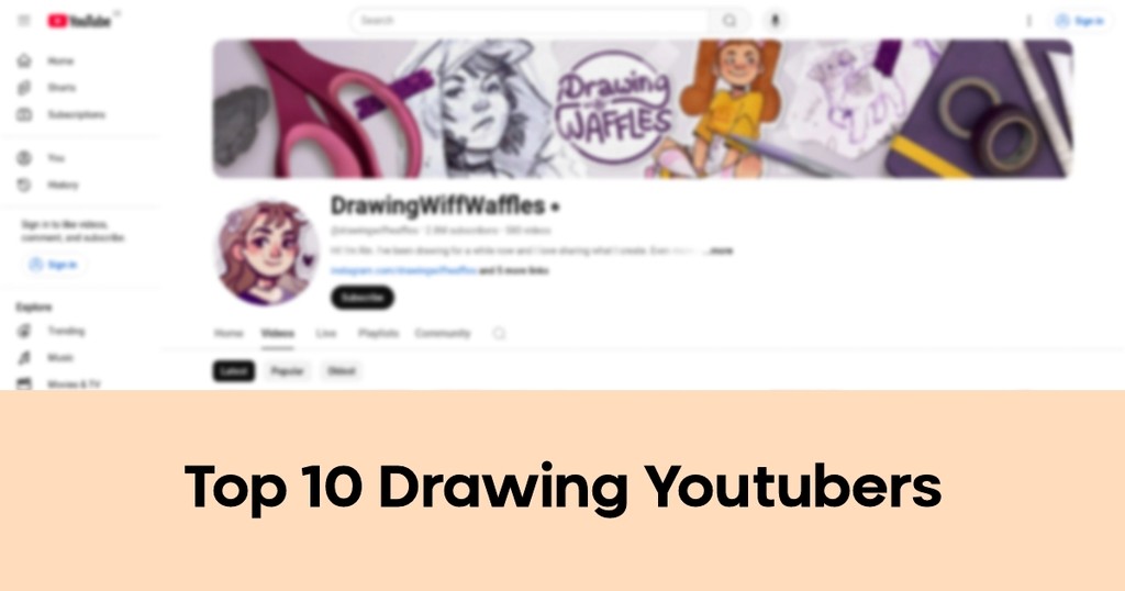Top 10 Drawing Youtubers to Watch in 2025 - My Framer Site