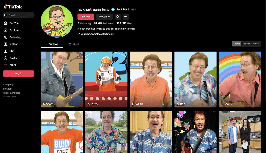 Jack Hartmann Bio: Age, Family & Facts - My Framer Site