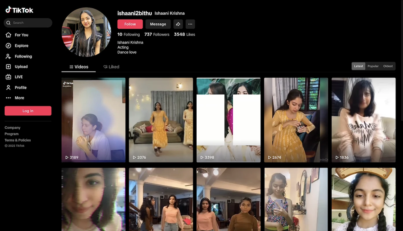 Ishaani Krishna Bio: Age, Family & Facts - My Framer Site