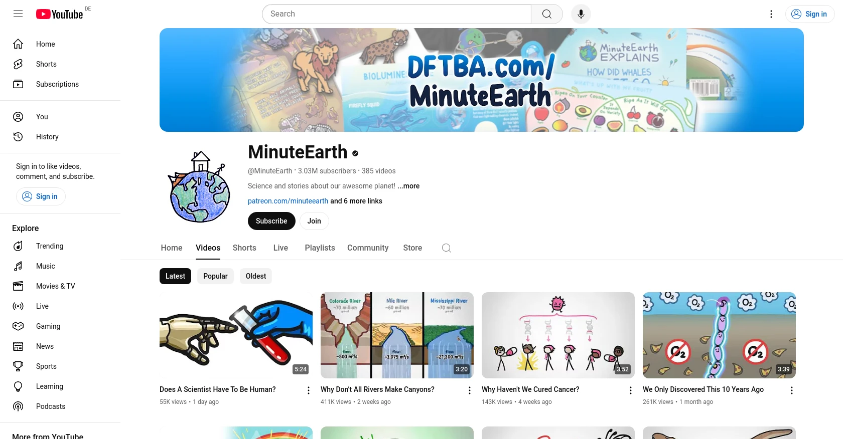 Top 10 Biology Youtubers to Watch in 2025 - My Framer Site