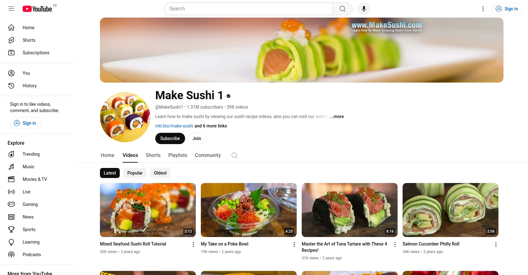 Top 10 Canadian Food Youtubers to Watch in 2025 - My Framer Site