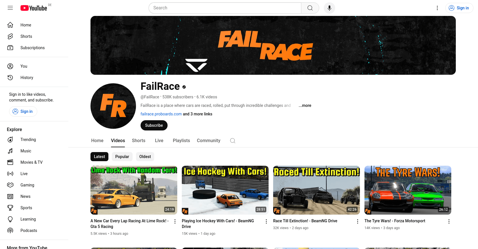 Top 10 Racing Game Youtubers to Watch in 2025 - My Framer Site