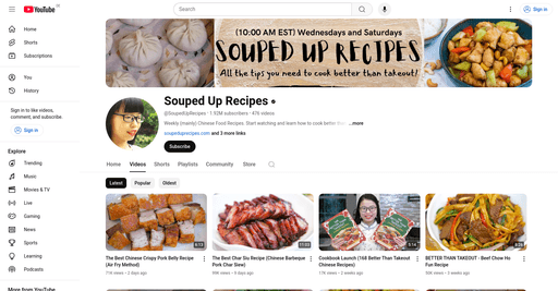 Top 10 Chinese Cooking Youtubers to Watch in 2025 - My Framer Site
