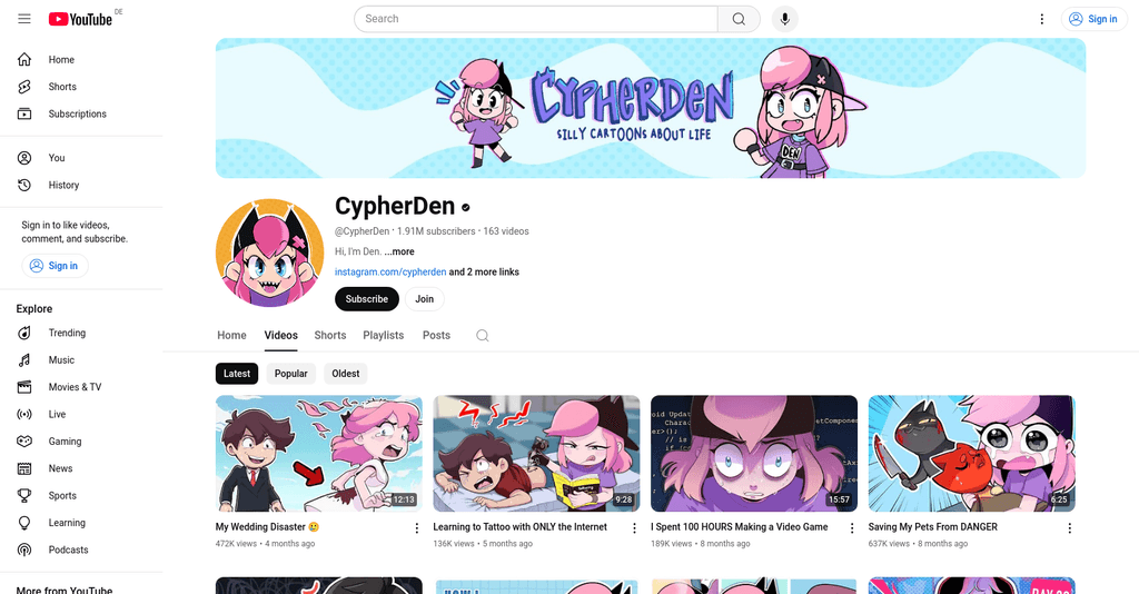 Top 10 Cartoon Youtubers to Watch in 2025 - My Framer Site