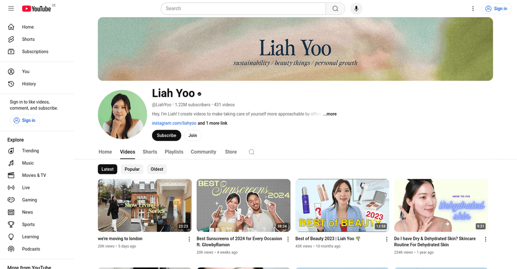 Top 10 Asian Lifestyle Youtubers to Watch in 2025 - My Framer Site