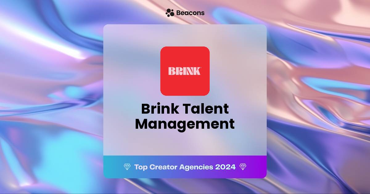 Brink Talent Management | Top Creator Agencies for Content Creator ...