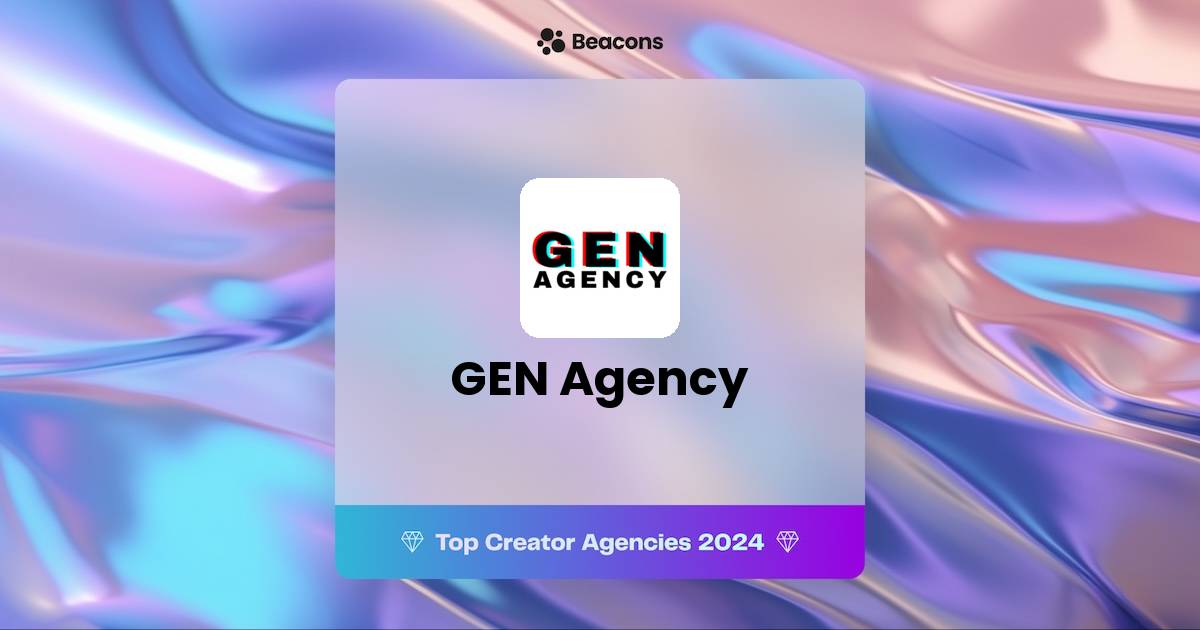 GEN Agency | Top Creator Agencies for Content Creator Management