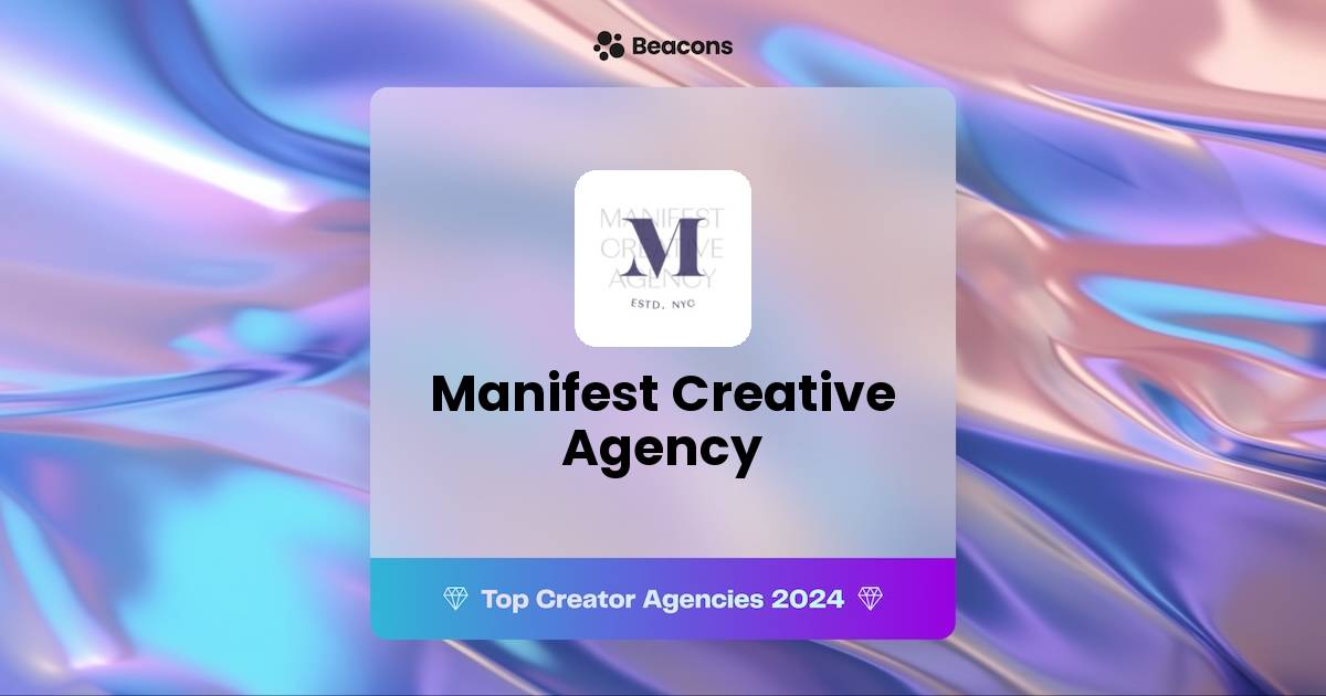 Manifest Creative Agency | Top Creator Agencies for Content Creator ...