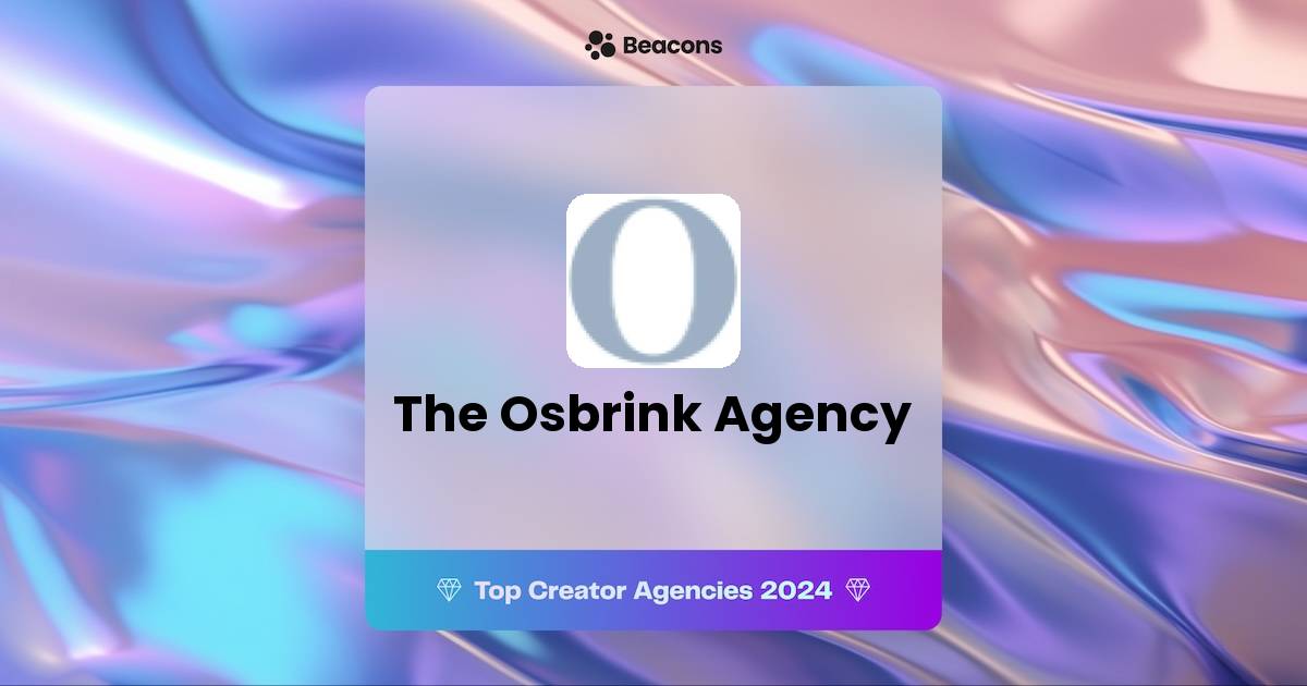 The Osbrink Agency | Top Creator Agencies for Content Creator Management