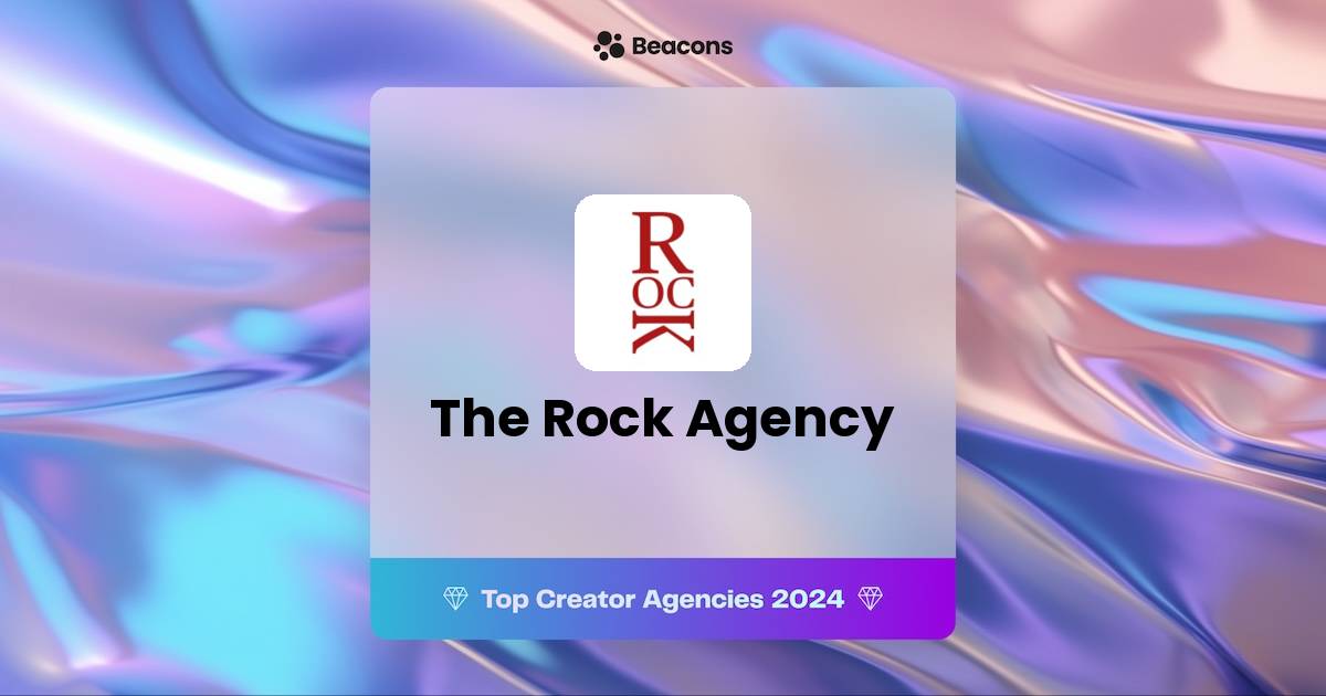 The Rock Agency | Top Creator Agencies for Content Creator Management